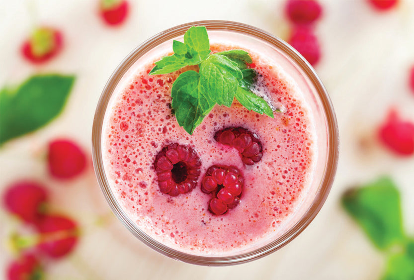 Refreshing Raspberry Rice Beverage Smoothie — Natural Food Pantry ...