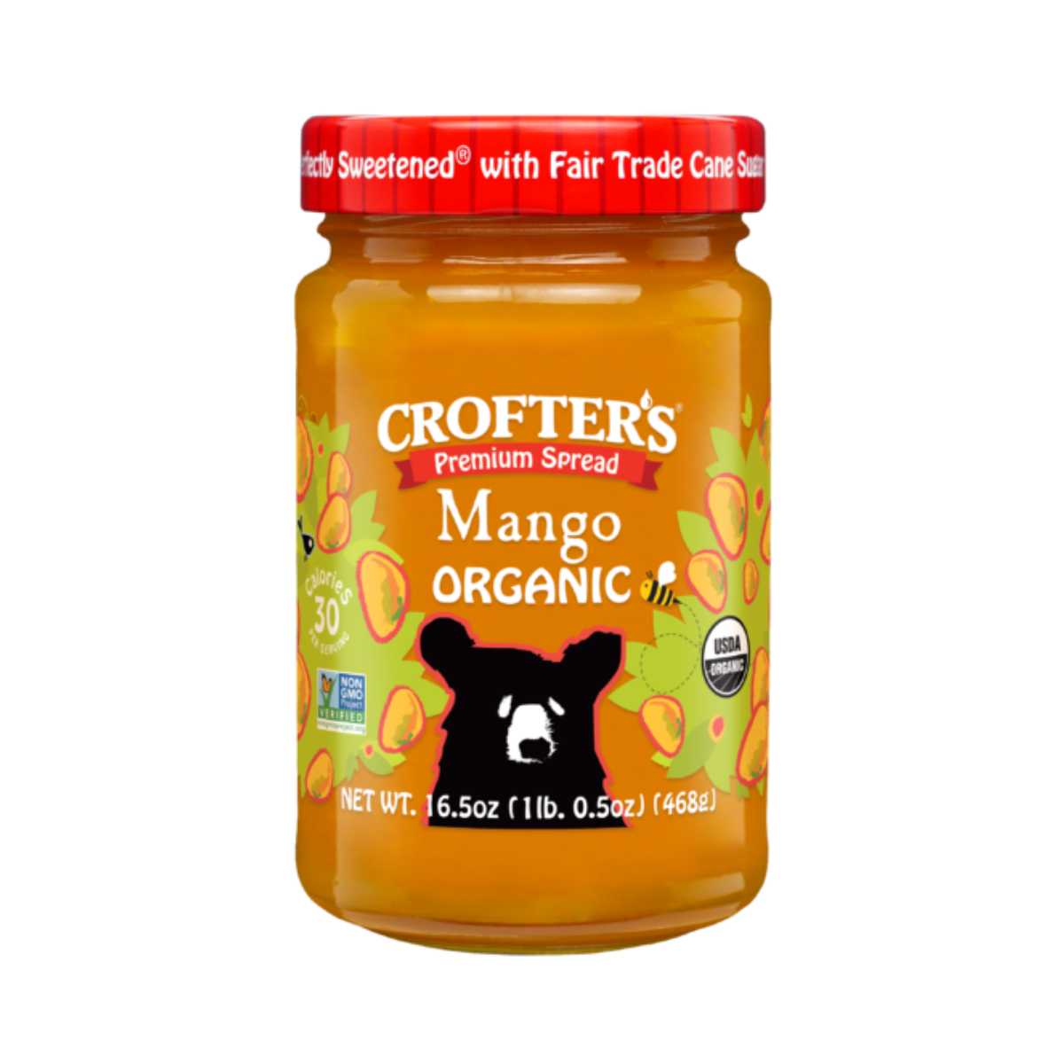 Crofter's Family Size Premium Spread Mango 468g — Natural Food Pantry ...