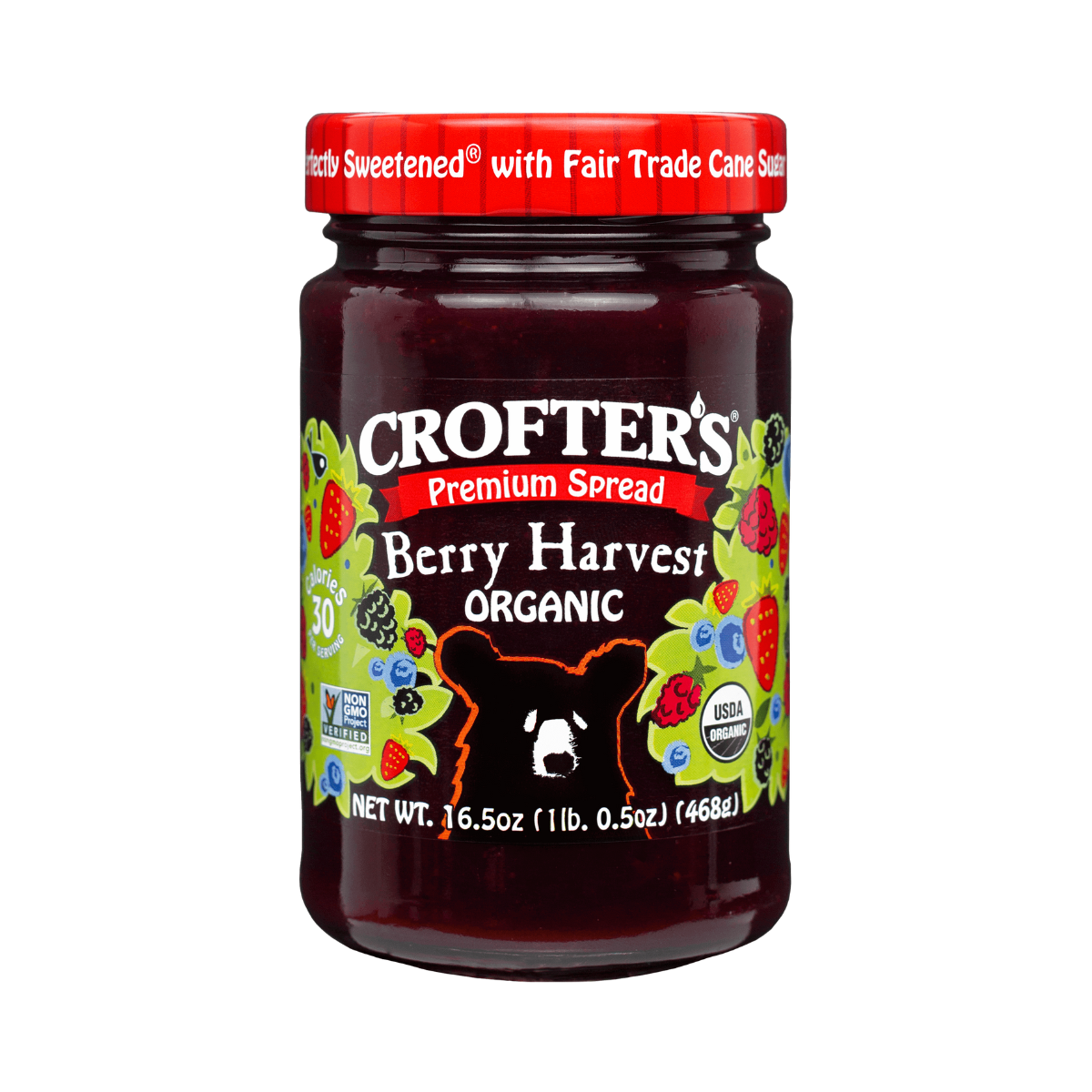 Crofter's Premium Spread Organic Berry Harvest 383ml — Natural Food ...