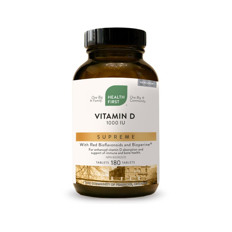 Health First Vitamin D Supreme 180Tabs — Natural Food Pantry Online Store