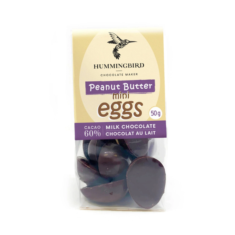 Hummingbird Easter Mini Eggs Peanut Butter 50G 50 GRAMS — Natural Food ...