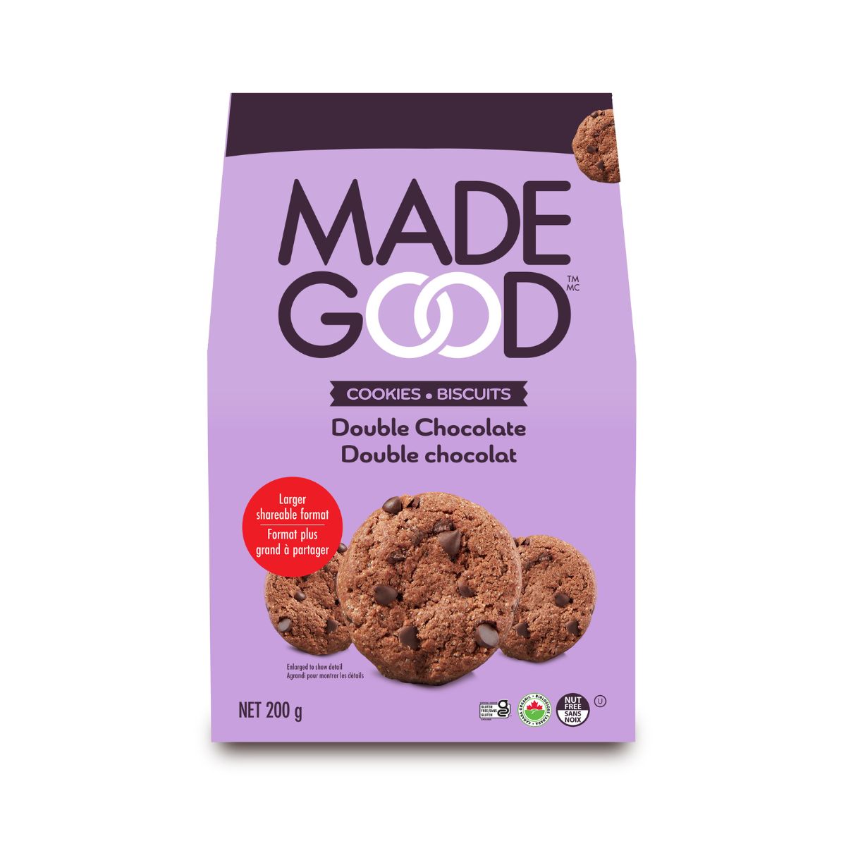 Made Good Cookies Double Chocolate 200G — Natural Food Pantry Online Store