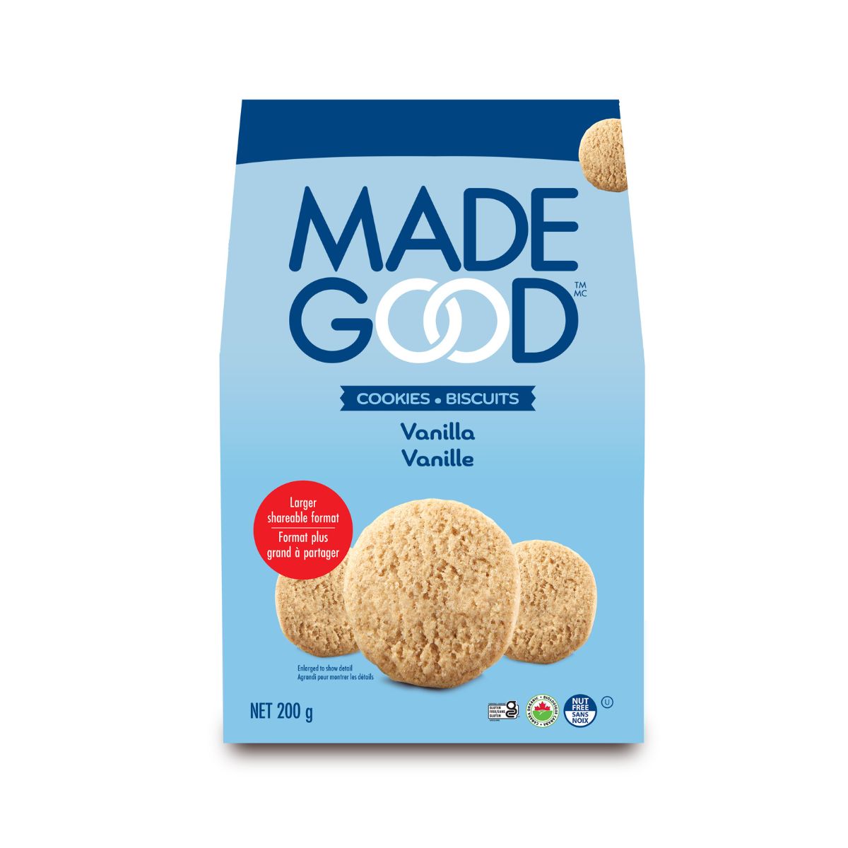 Made Good Cookies Vanilla 200G — Natural Food Pantry Online Store