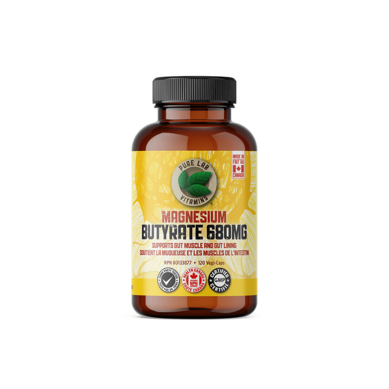 Pure Lab Vitamins Magnesium Butyrate 120 Capsules — Natural Food Pantry ...