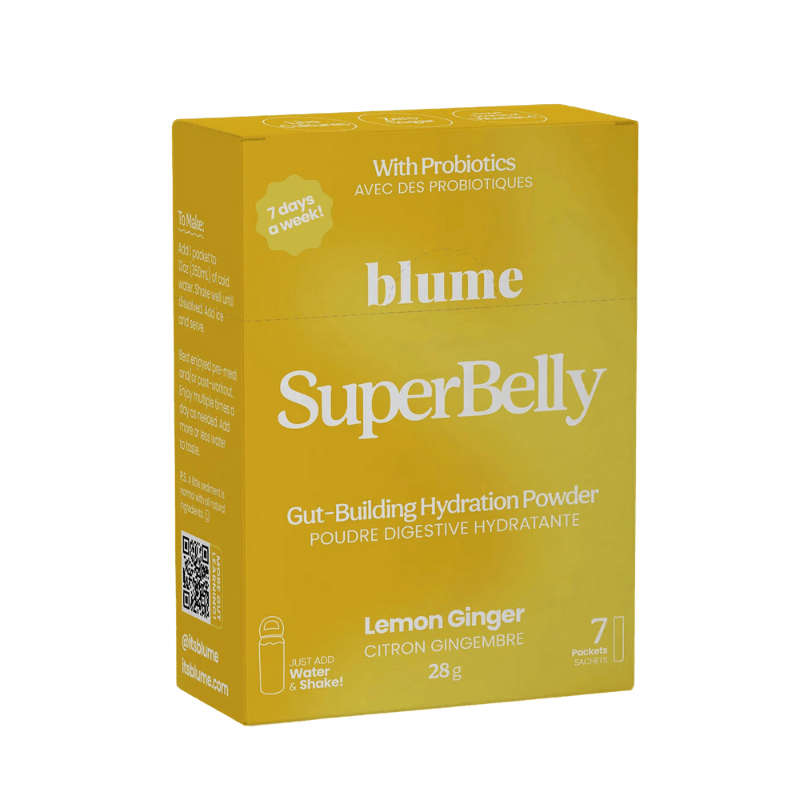 Superbelly Lemon Ginger Hydration Powder Blume 7 Pack — Natural Food ...