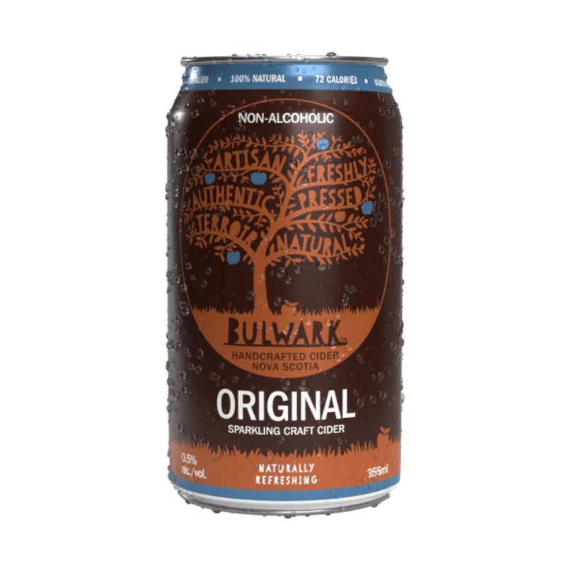 Bulwark Alcohol-Free Sparkling Cider Original 355ml — Natural Food ...