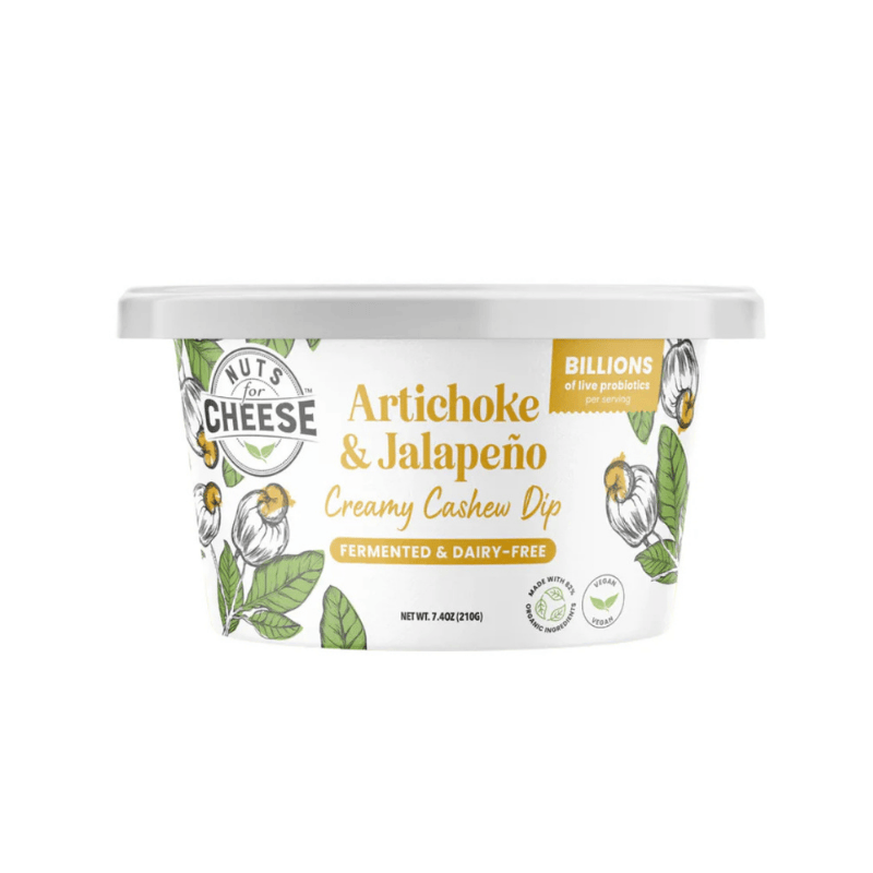 Artichoke & Jalapeno Dip Nuts For Cheese 210g — Natural Food Pantry Online Store