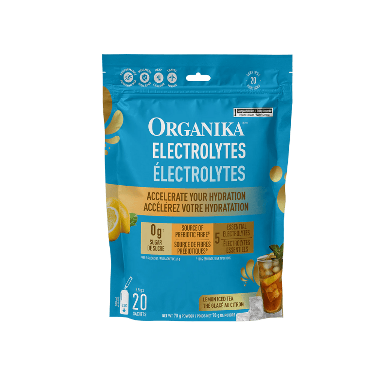 Organika Electrolytes Iced Tea 20 Pack — Natural Food Pantry Online Store