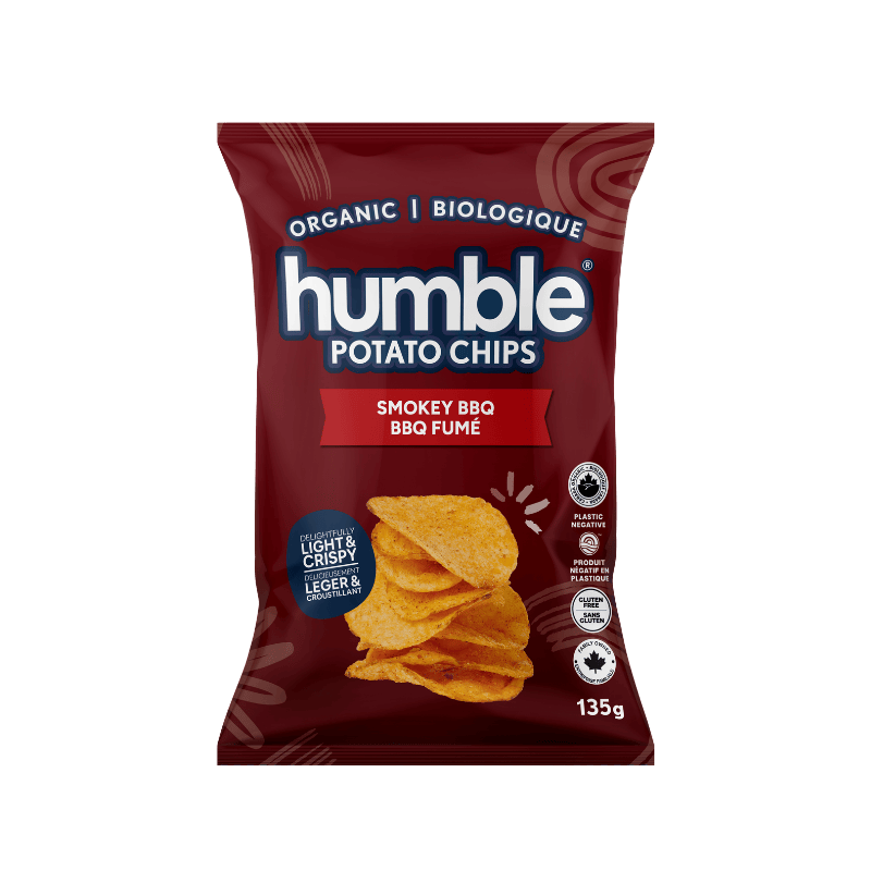 Humble Potato Chips Smokey BBQ 135g — Natural Food Pantry Online Store
