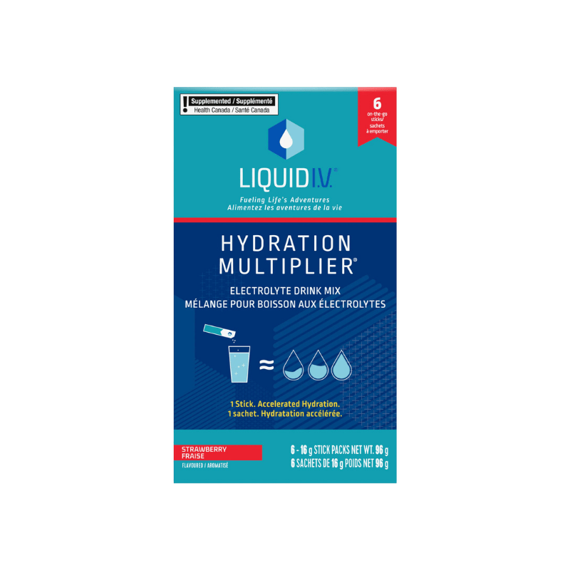 Liquid IV Strawberry 6 Pack — Natural Food Pantry Online Store