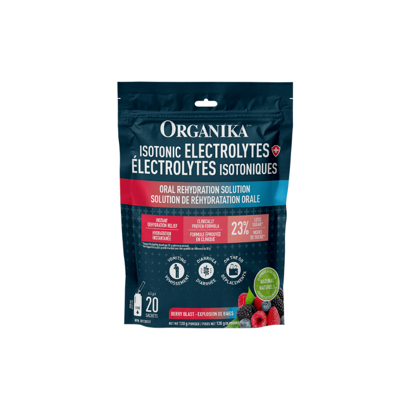 Organika Electrolyte Adult Isotonic Berry 20 Pack — Natural Food Pantry ...