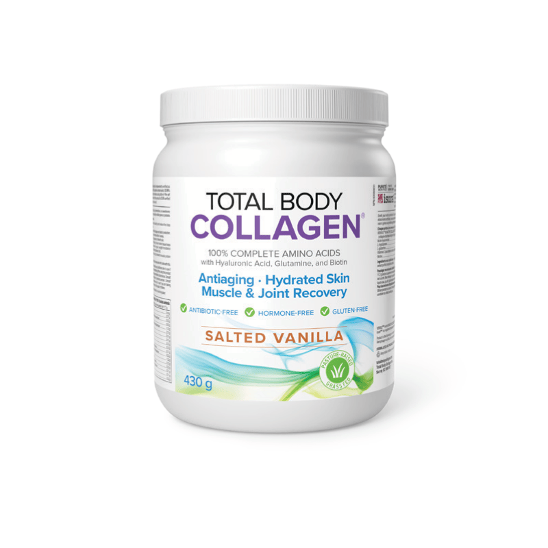 Natural Factors Total Body Collagen Powder Salted Vanilla 430g ...