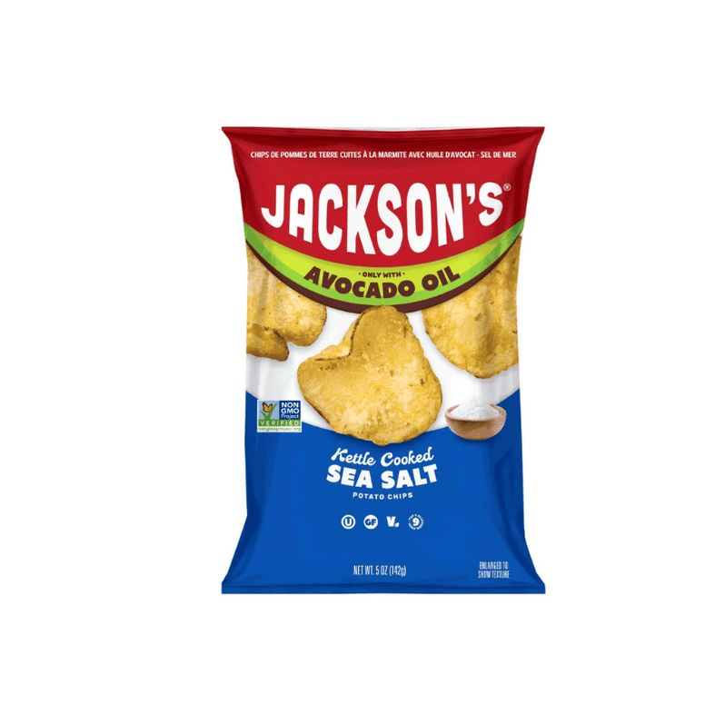 Jackson's Kettle Chips Avocado Sea Salt 142g — Natural Food Pantry ...