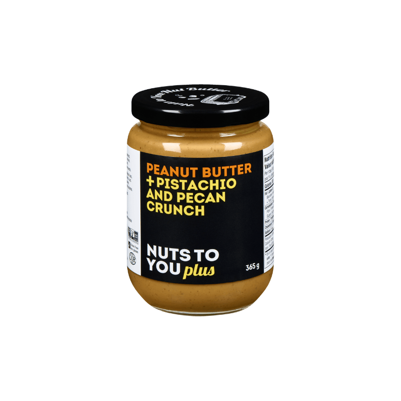 Nuts To You Peanut Butter With Pistachio & Pecan 365g — Natural Food ...