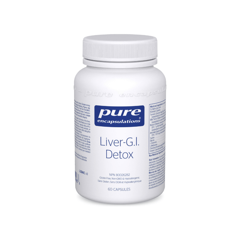 Liver-Gi Detox Pure Encapsulations 60 Capsules — Natural Food Pantry ...
