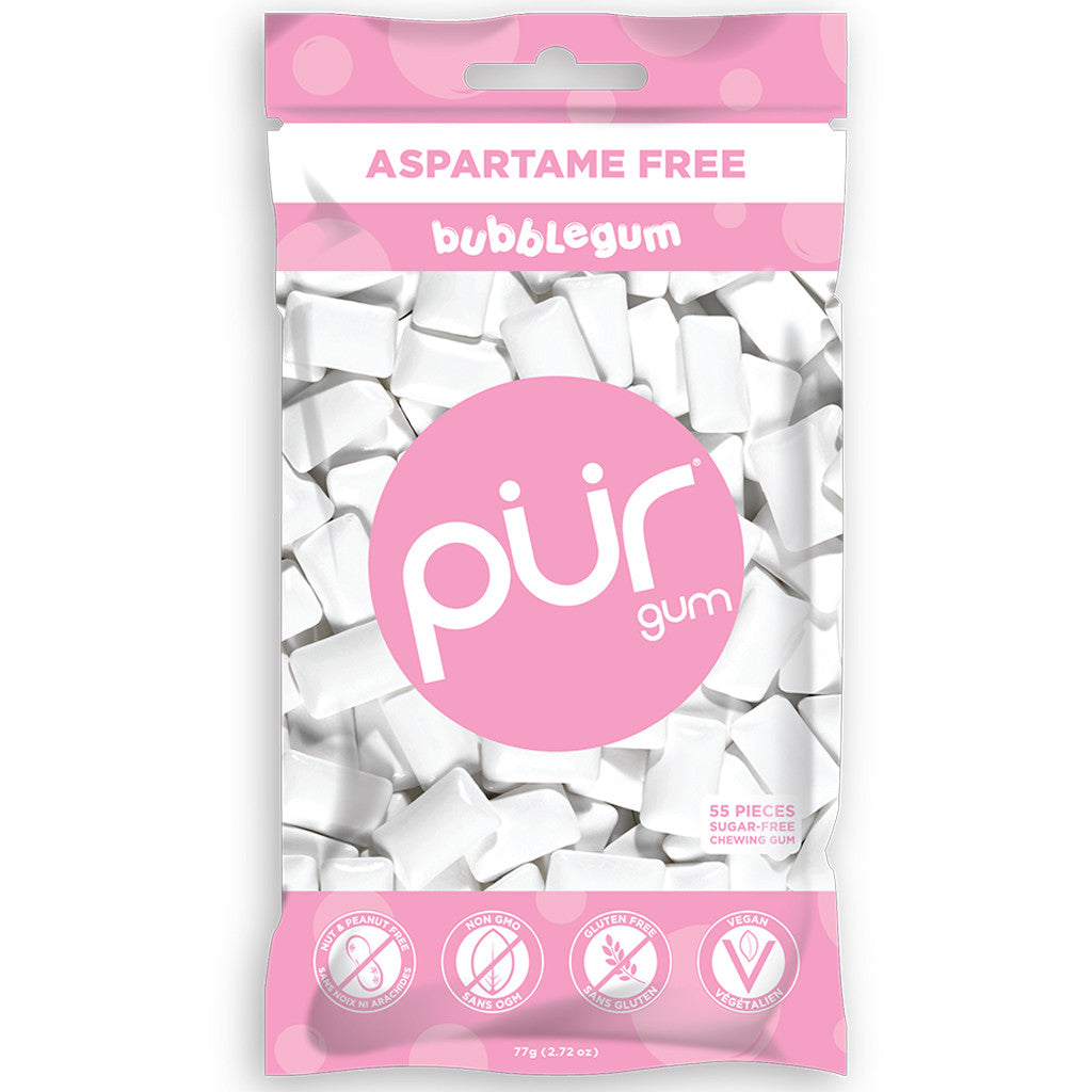 Pur Gum Bubble Gum Bag 77g — Natural Food Pantry Online Store