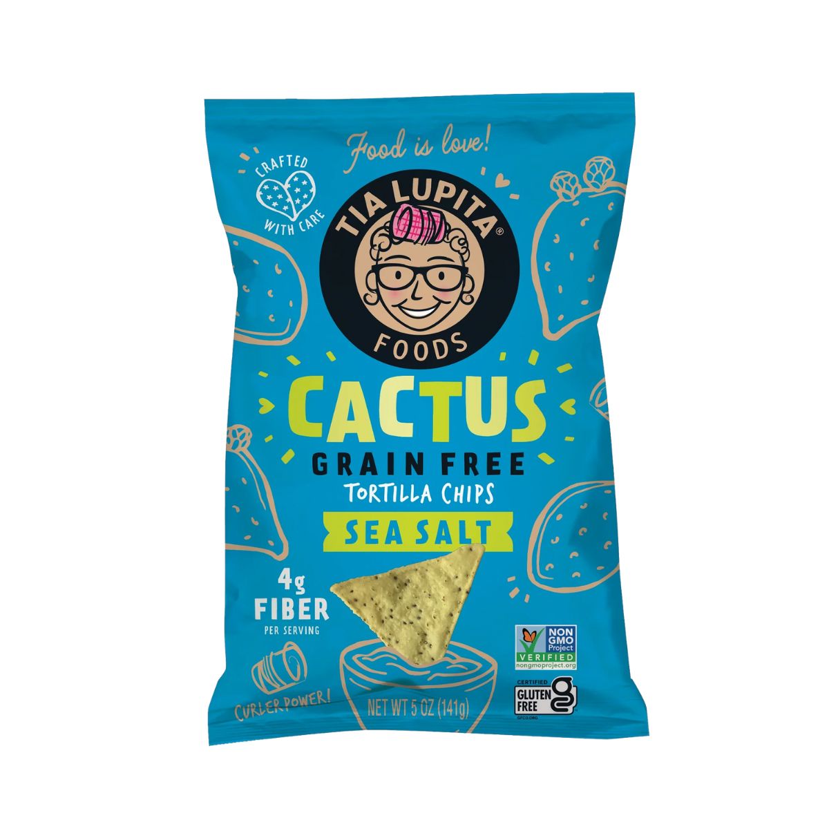 Tia Lupita Cactus Tortilla Chips Sea Salt 141G — Natural Food Pantry ...