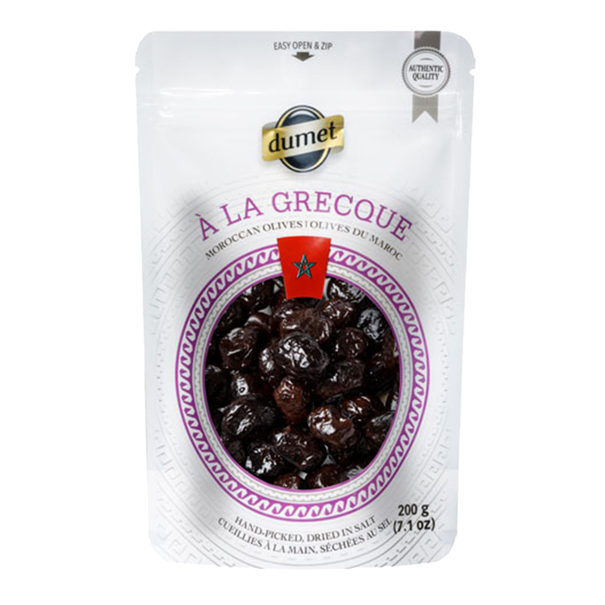 Moroccan Olives A La Greque Dumet 200g — Natural Food Pantry Online Store