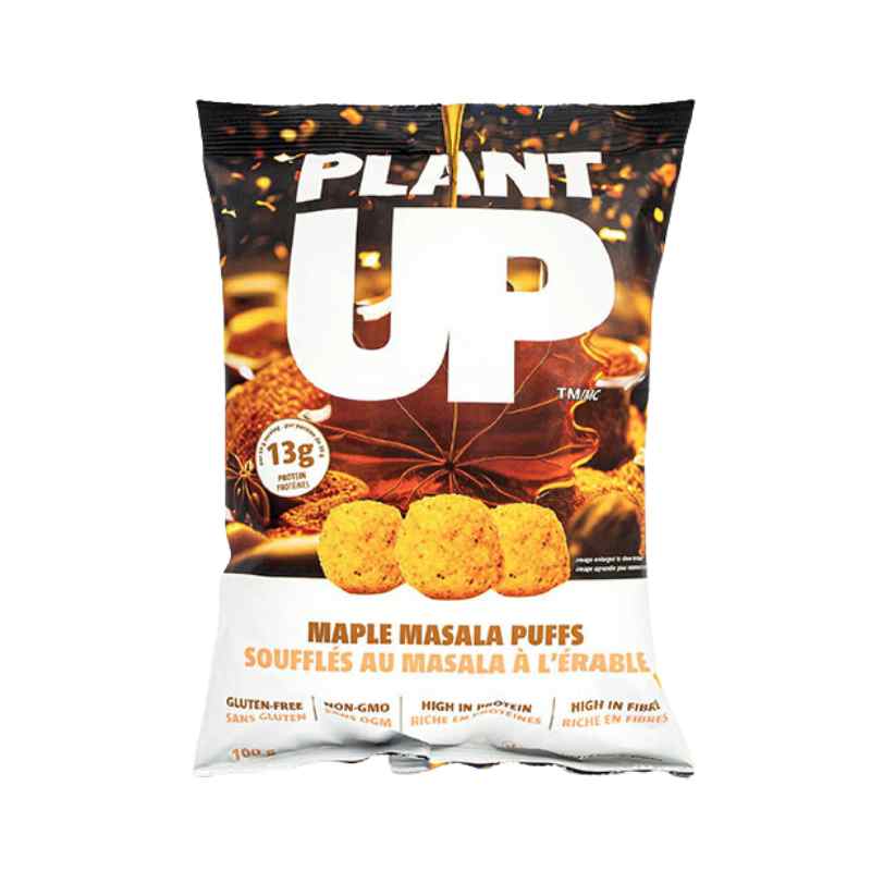 Plant Up Puffs Maple Masala 100 GRAMS — Natural Food Pantry Online Store
