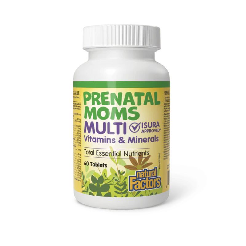 Multi Prenatal Moms Natural Factors 60Tabs — Natural Food Pantry Online ...