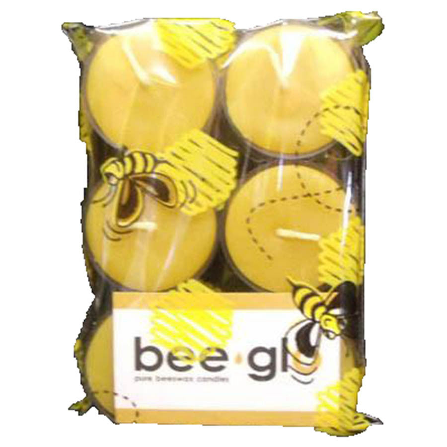 Bee Glo Tea Light 6 pack | FREE Shipping over $75 — Natural Food Pantry ...