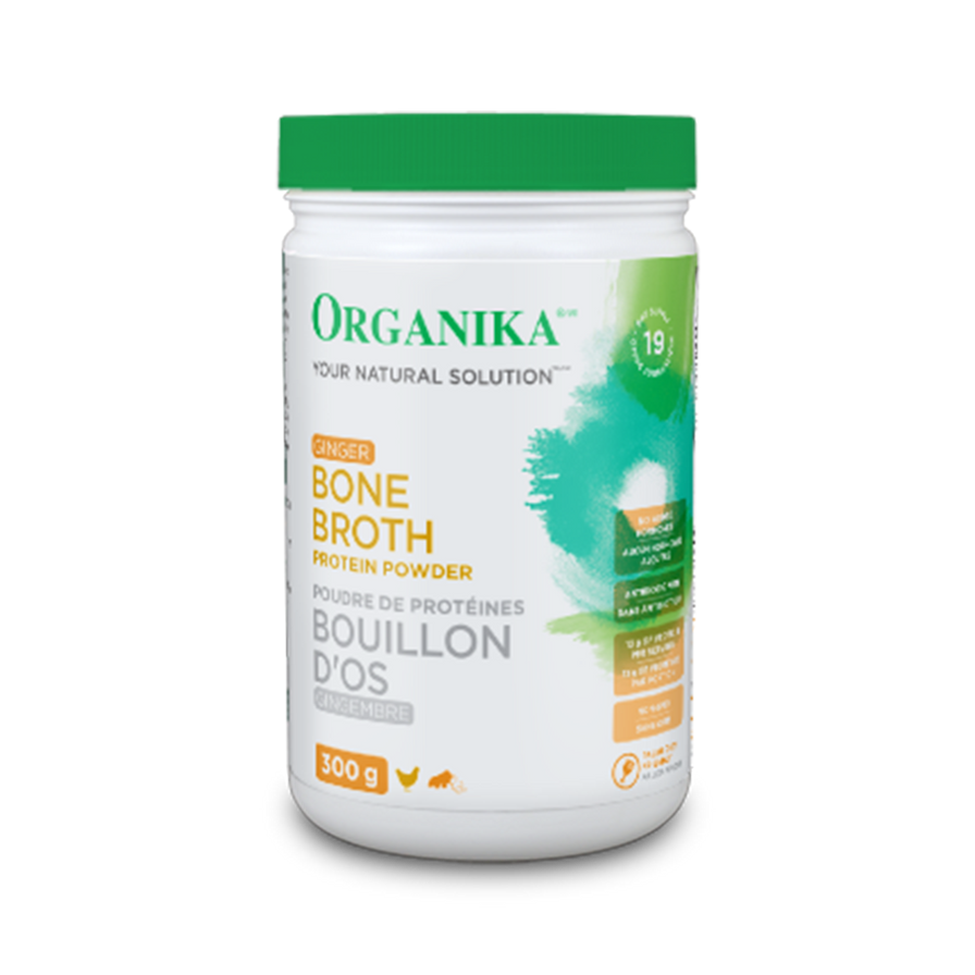 Organika Bone Broth Ginger Protein Powder | Natural Food Pantry ...