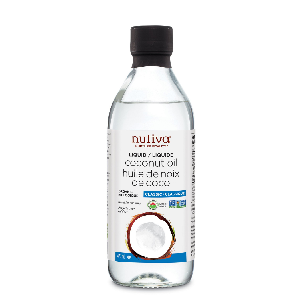 Nutiva Organic Liquid Coconut Oil 473ml — Natural Food Pantry Online Store