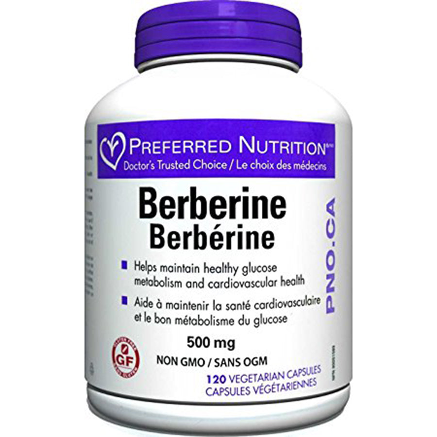 Preferred Nutrition Berberine 120 Veg Caps | Natural Food Pantry ...