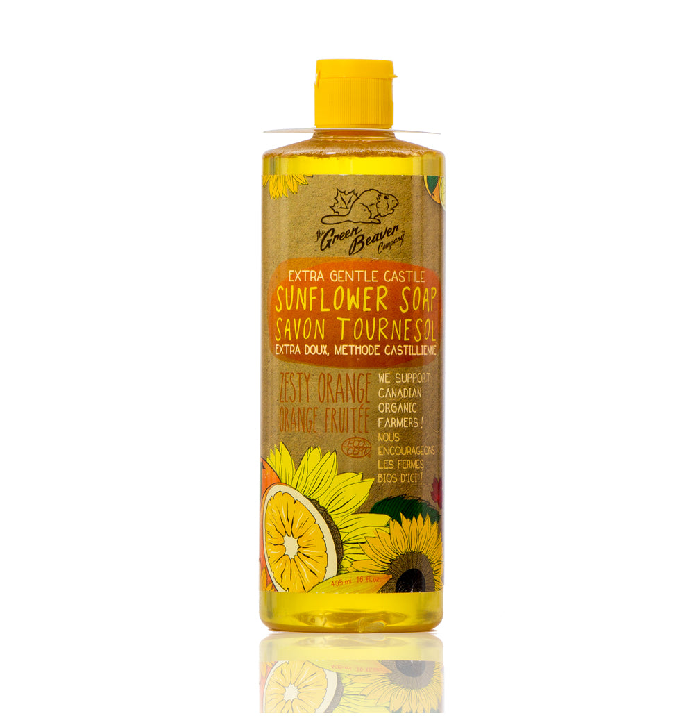 Green Beaver Castile Liquid Soap Zesty Orange 16oz — Natural Food ...
