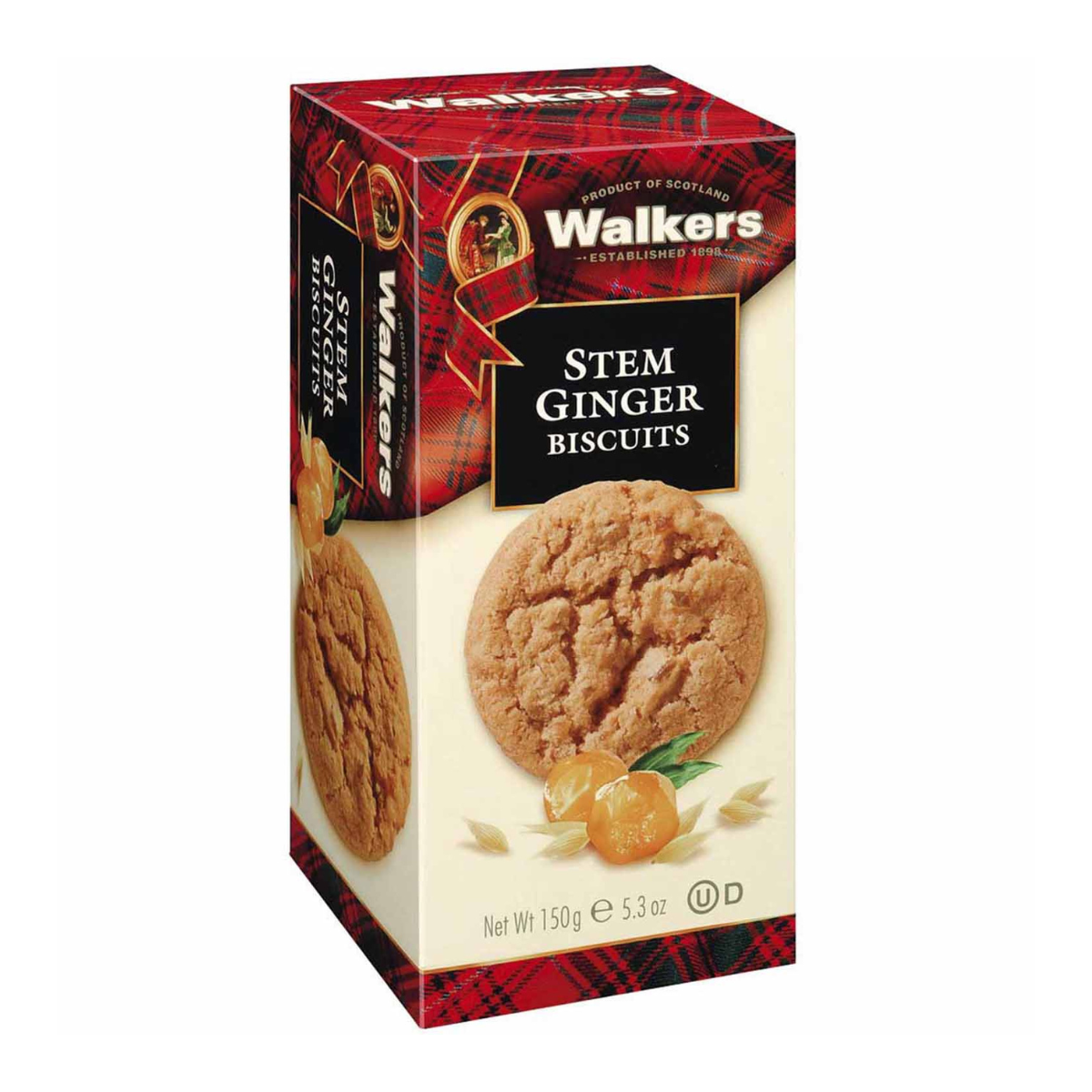 Walkers Stem Ginger Biscuits 150g — Natural Food Pantry Online Store